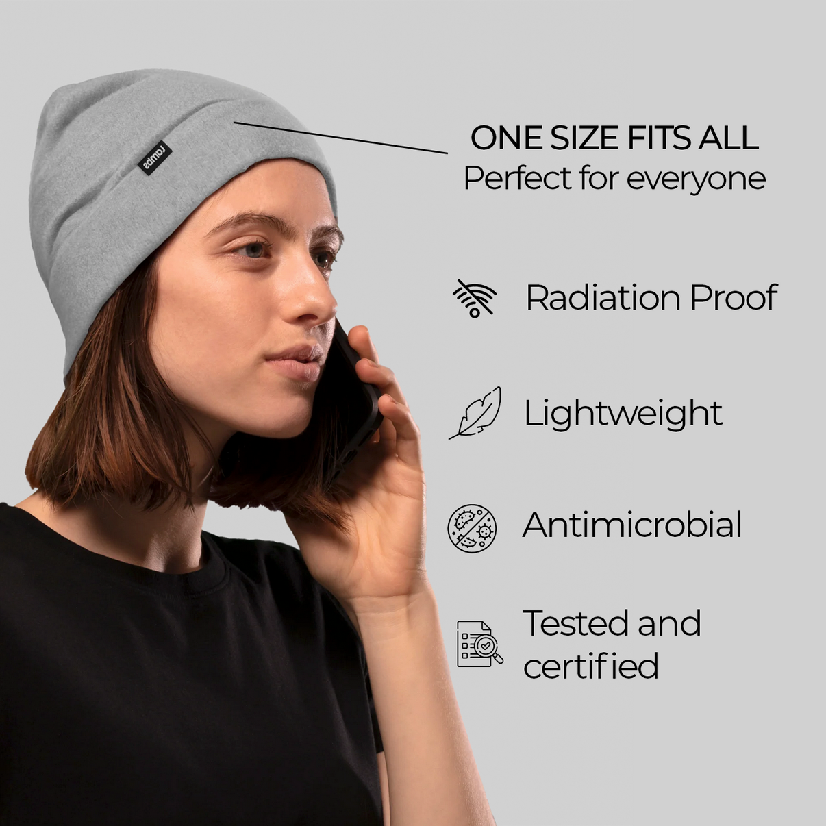 HAVN Lightweight Beanie — WaveStopper EMF Shield | Lab-Tested | SYB