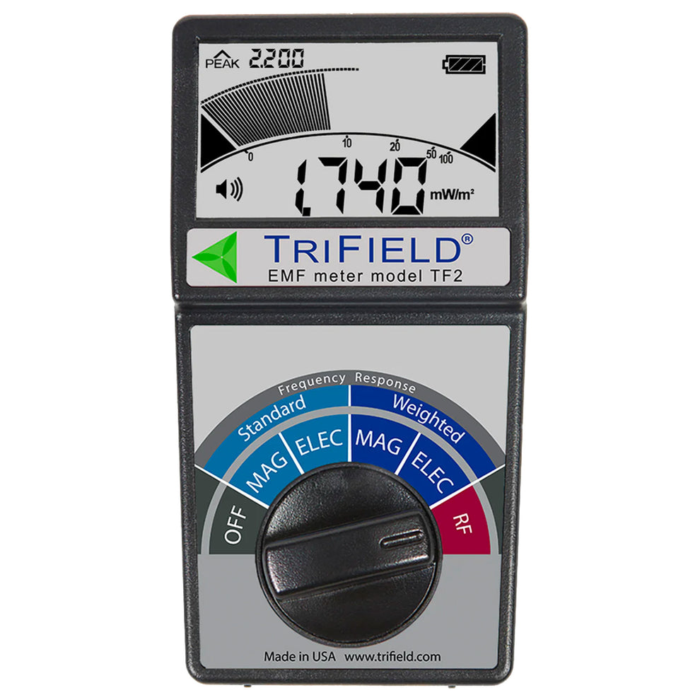 TriField TF2 Meter — RF, Magnetic & Electric Detection | SYB